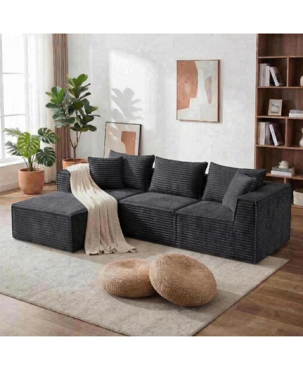 Click here for gaomon 108" Cloud Sectional Sofa  Modular Bon... prices