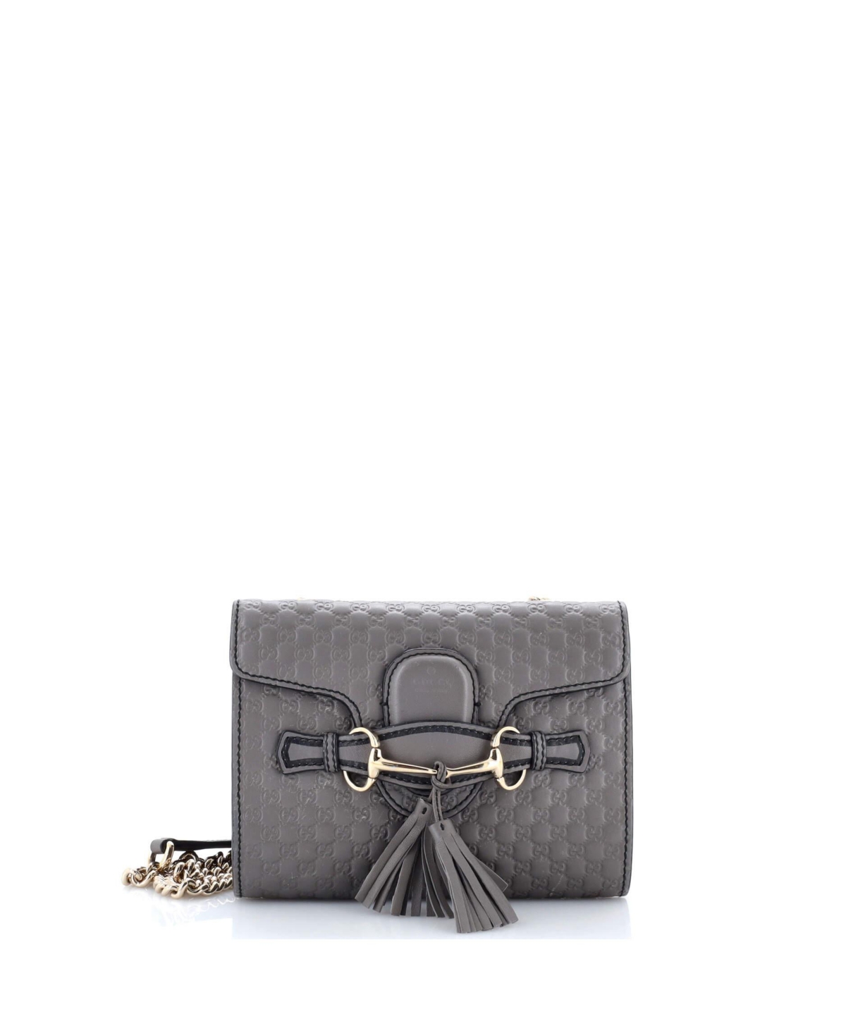 Click here for Pre-Owned Gucci Mini Emily Chain Flap Bag Microguc... prices