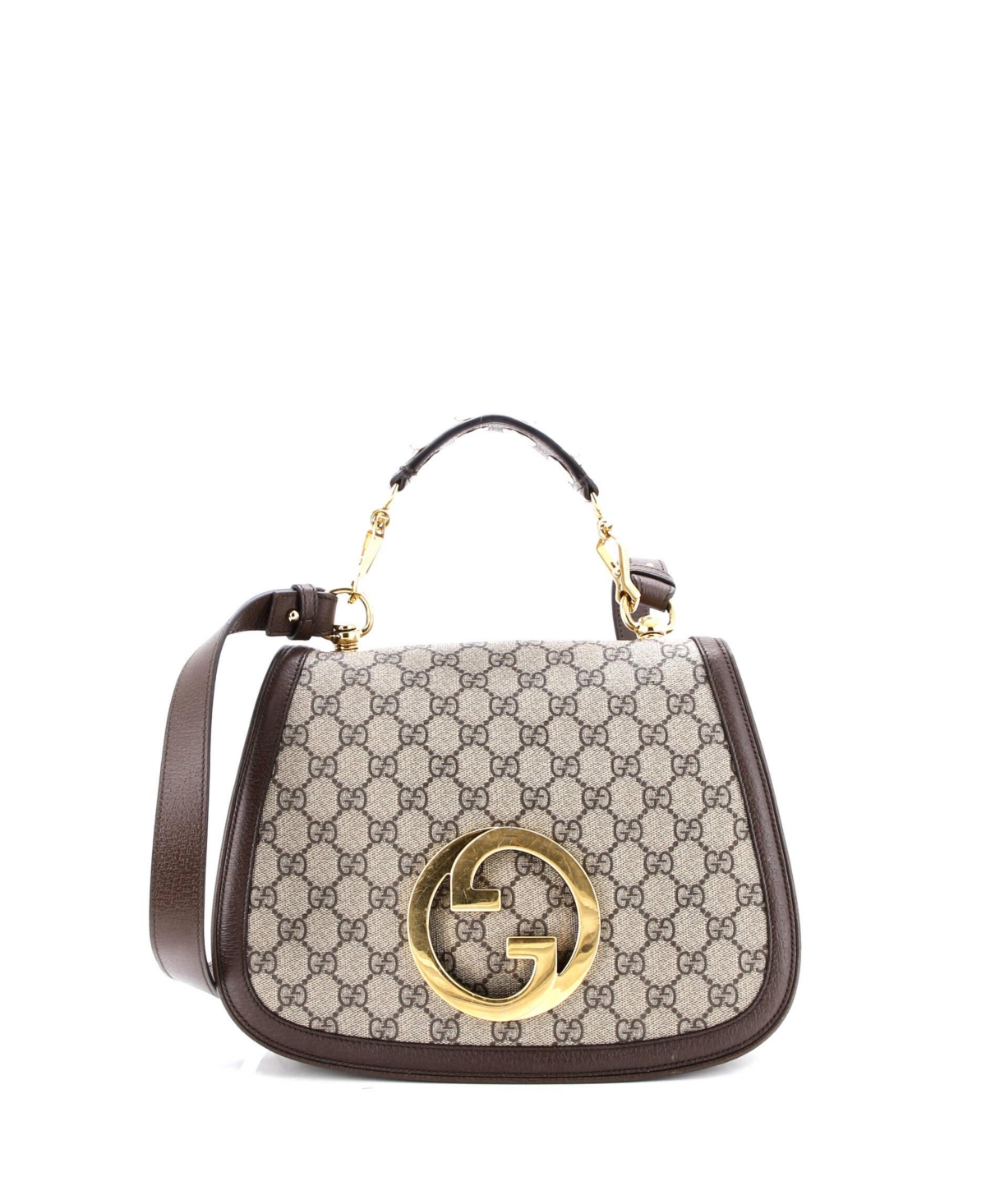 Click here for Pre-Owned Gucci Medium Blondie Nm Top Handle Bag G... prices