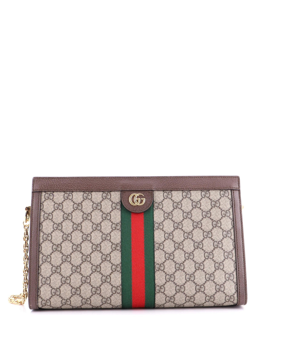 Click here for Pre-Owned Gucci Medium Ophidia Chain Shoulder Bag... prices