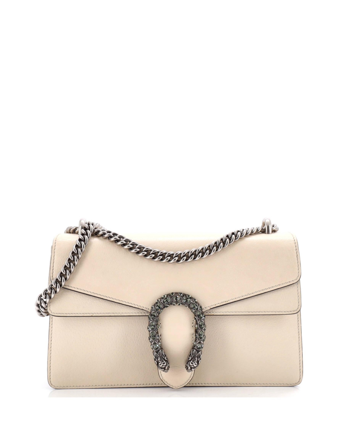 Click here for Pre-Owned Gucci Small Dionysus Bag Leather - Natur... prices