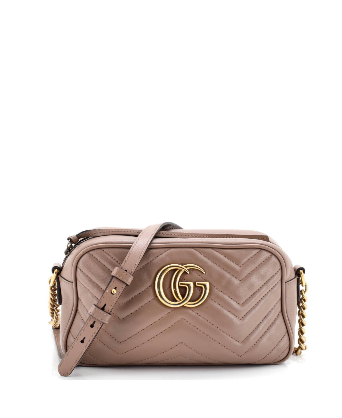 Click here for Pre-Owned Gucci Small Gg Marmont Shoulder Bag Mate... prices