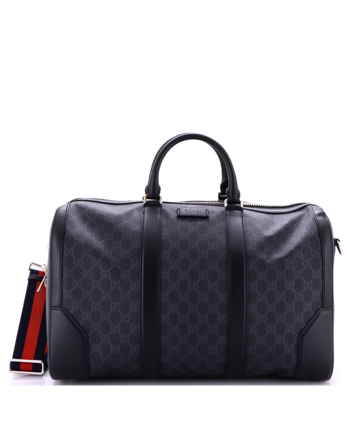 Click here for Pre-Owned Gucci Medium Convertible Duffle Bag Gg C... prices