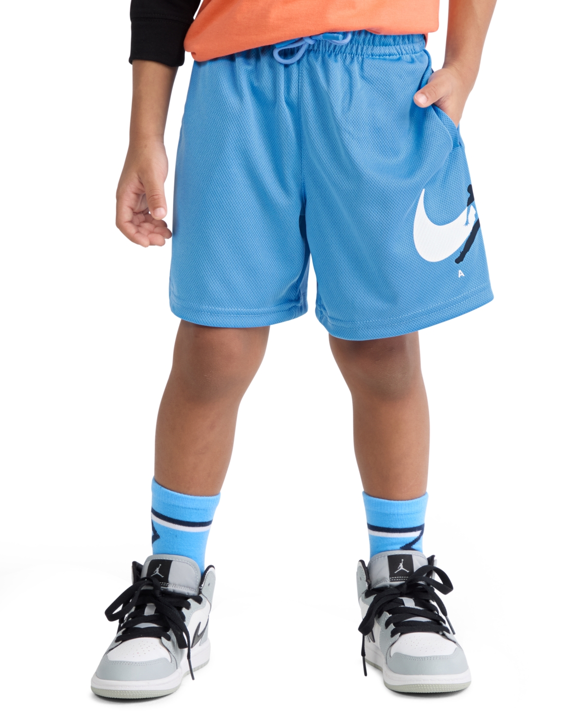 Click here for Jordan Boys 4-7X Brand Arch Mesh Shorts - Universi... prices