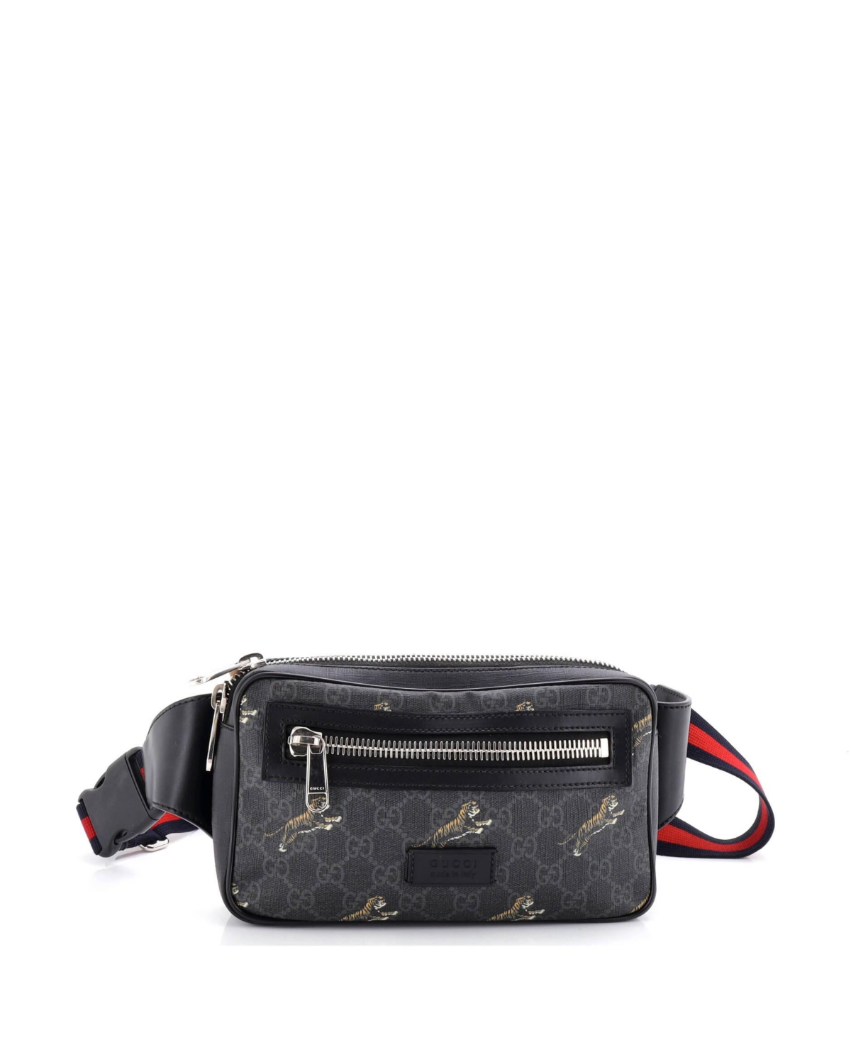 Click here for Pre-Owned Gucci Small Soft Zip Belt Bag Printed Gg... prices