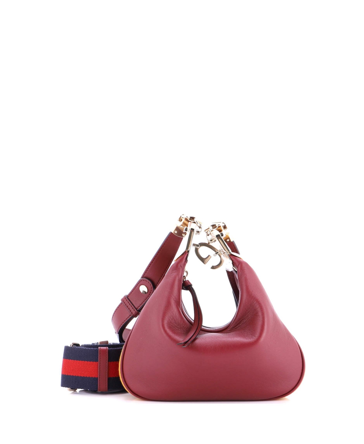 Click here for Pre-Owned Gucci Small Attache Shoulder Bag Leather... prices