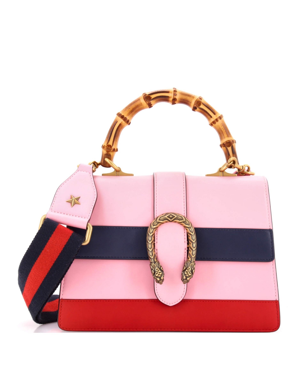 Click here for Pre-Owned Gucci Medium Dionysus Bamboo Top Handle... prices