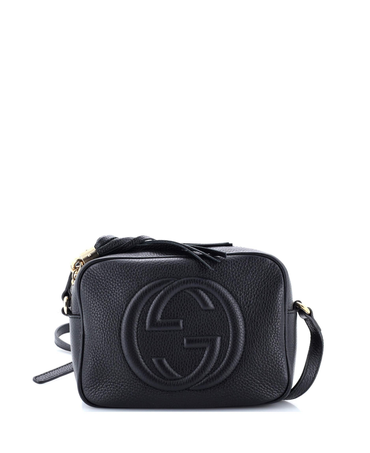 Click here for Pre-Owned Gucci Small Soho Disco Crossbody Bag Lea... prices