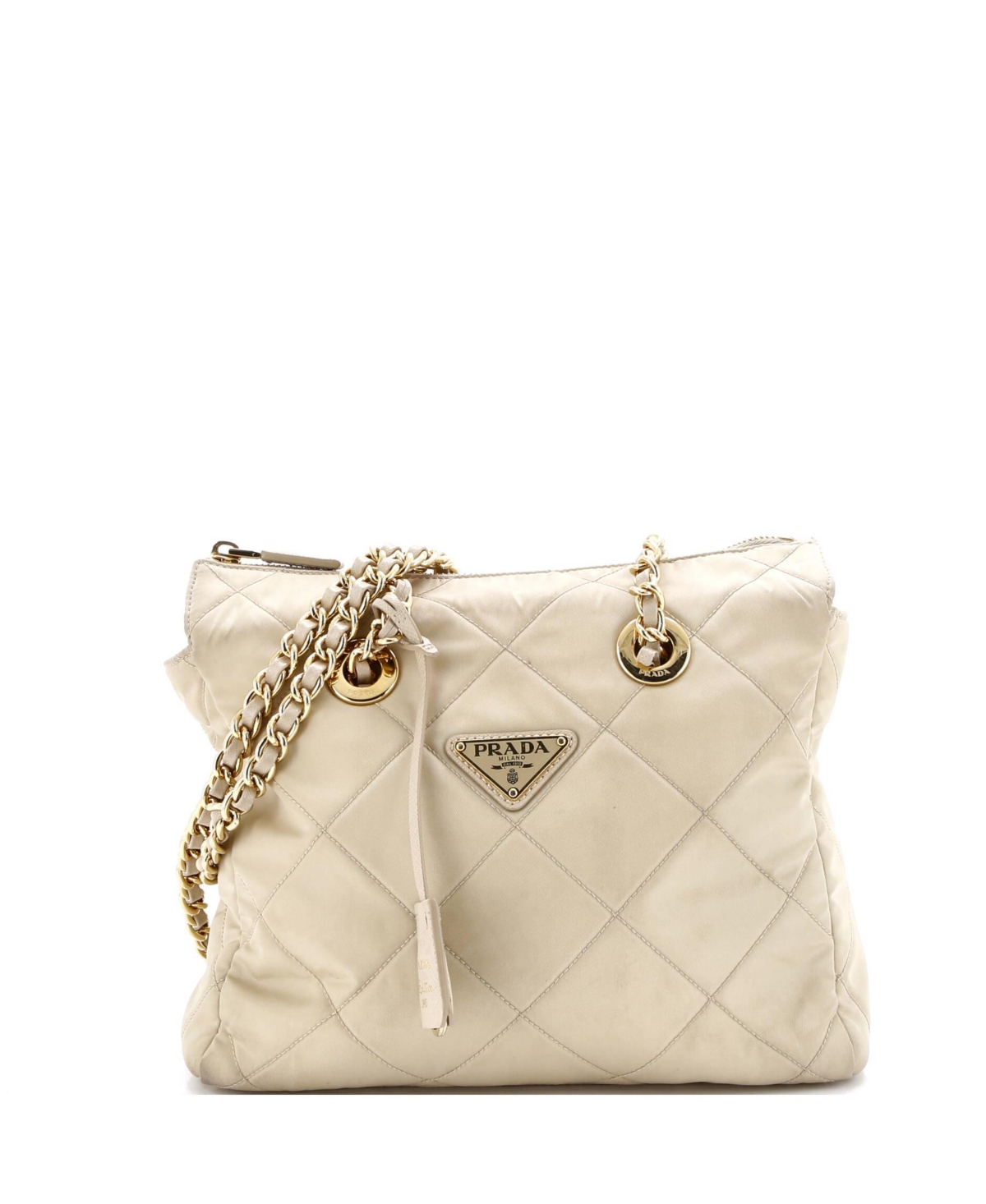 Click here for Pre-Owned Prada Small Re-Edition 1995 Chain Tote Q... prices