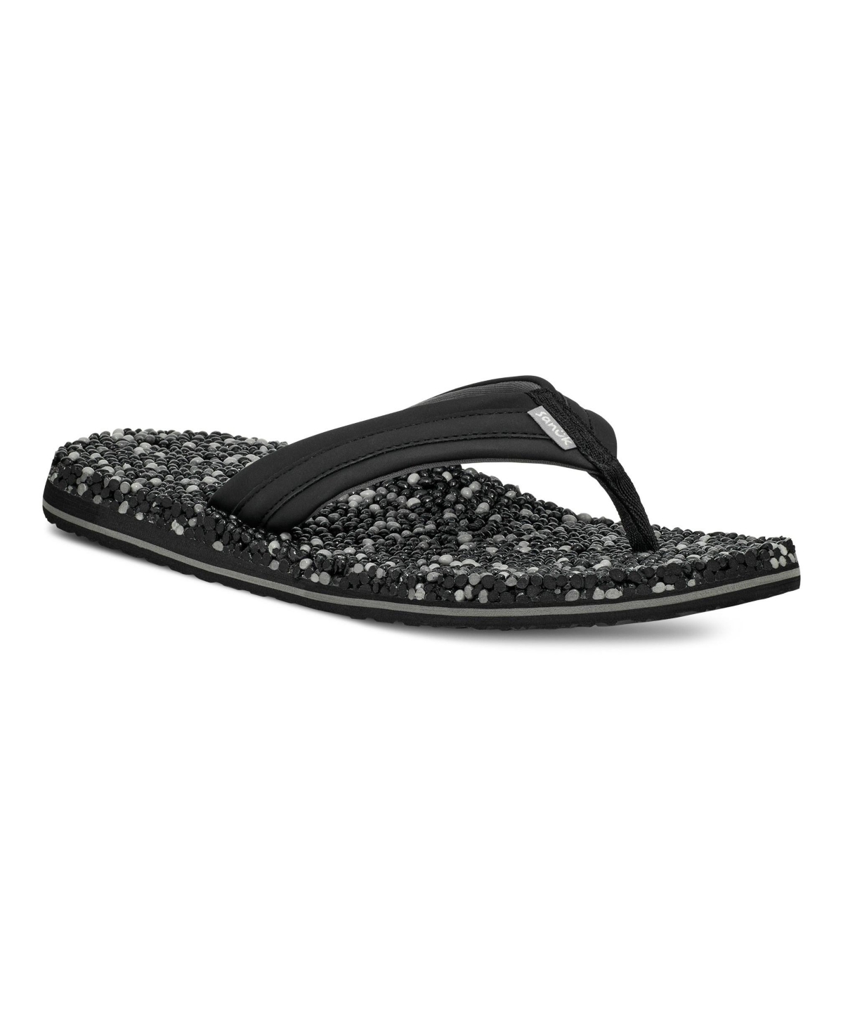 Click here for Sanuk Mens Bubblecush Sandals - Black multi prices