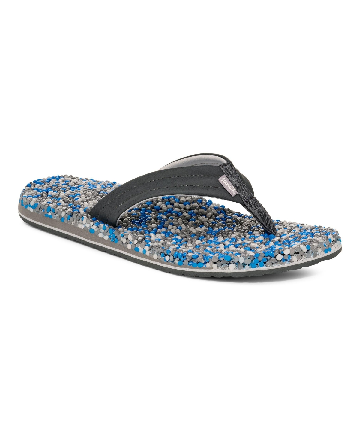 Click here for Sanuk Mens Bubblecush Sandals - Grey multi prices