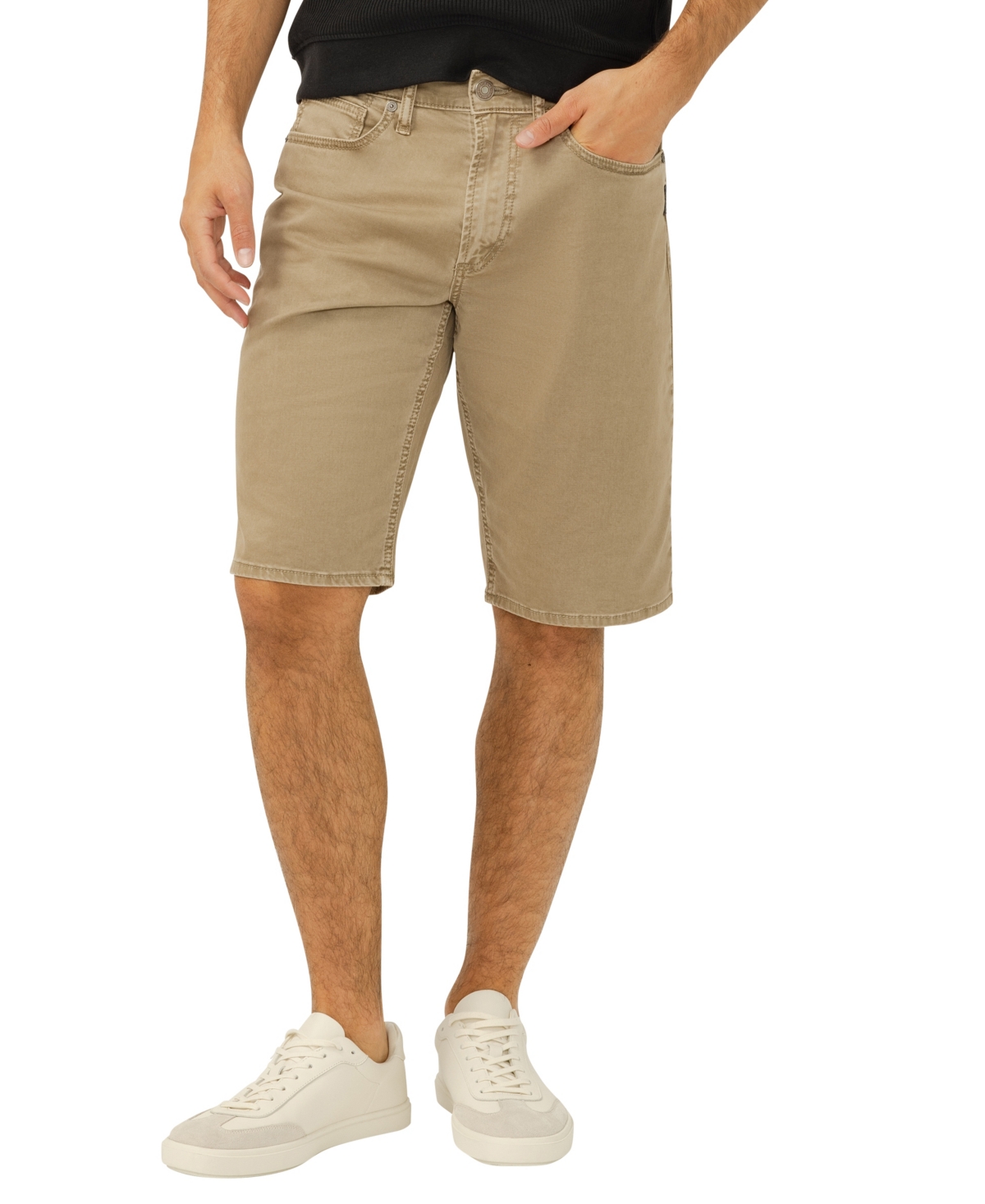 Click here for Silver Jeans Co. Mens Zac Regular-Fit Shorts - Dar... prices