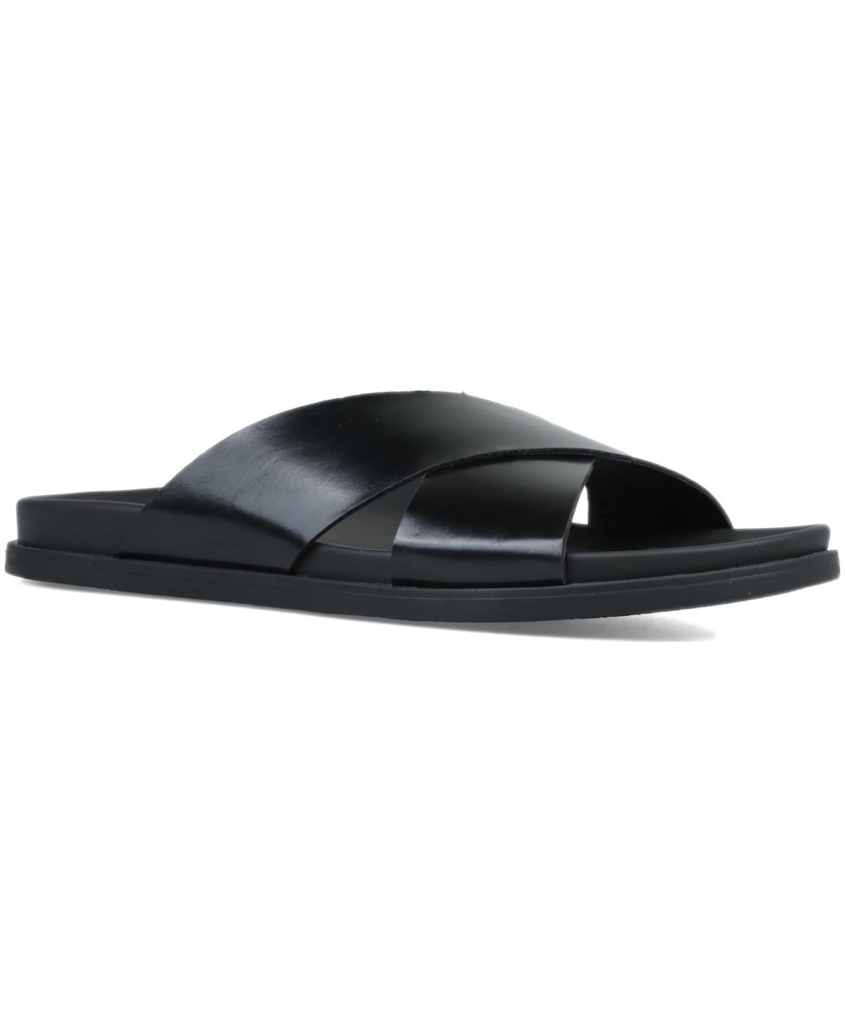 Click here for Alfanis Mens Wallacce Slip-On Sandals - Black prices