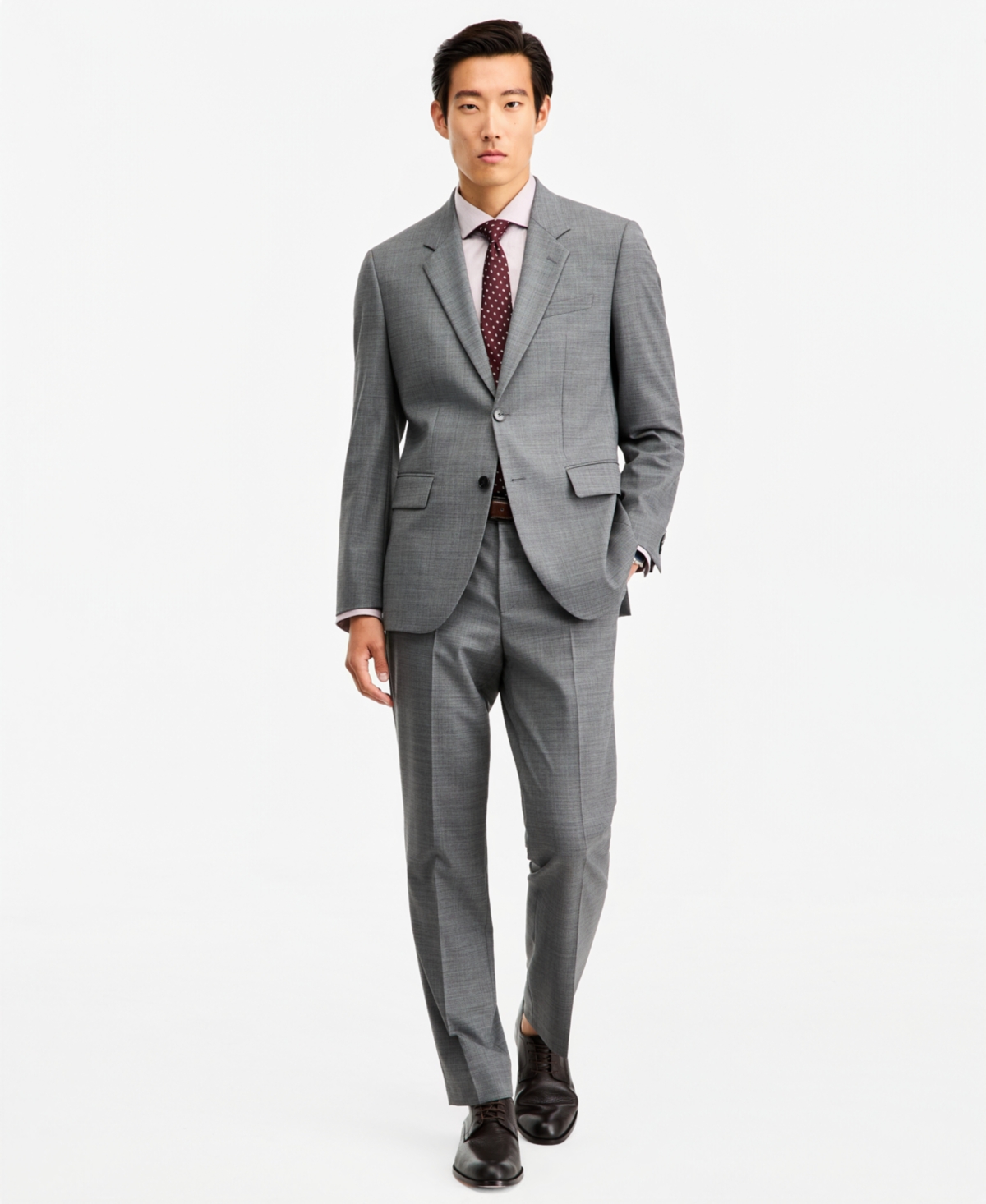 Click here for Hugo by Hugo Boss Mens Modern-Fit Wool Blend Suit... prices