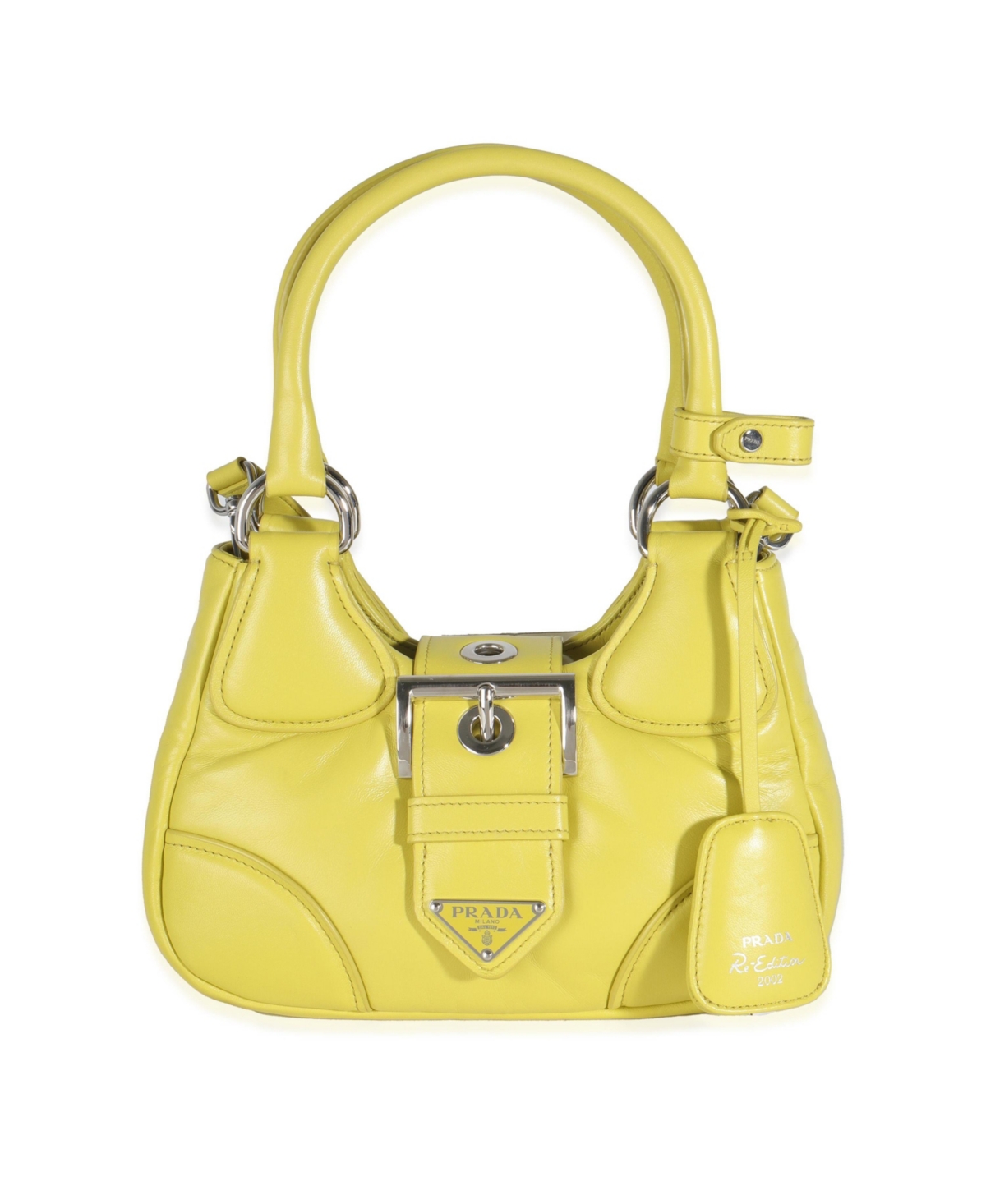 Click here for Pre-Owned Prada Cedro Nappa Soft Padded Re-Edition... prices