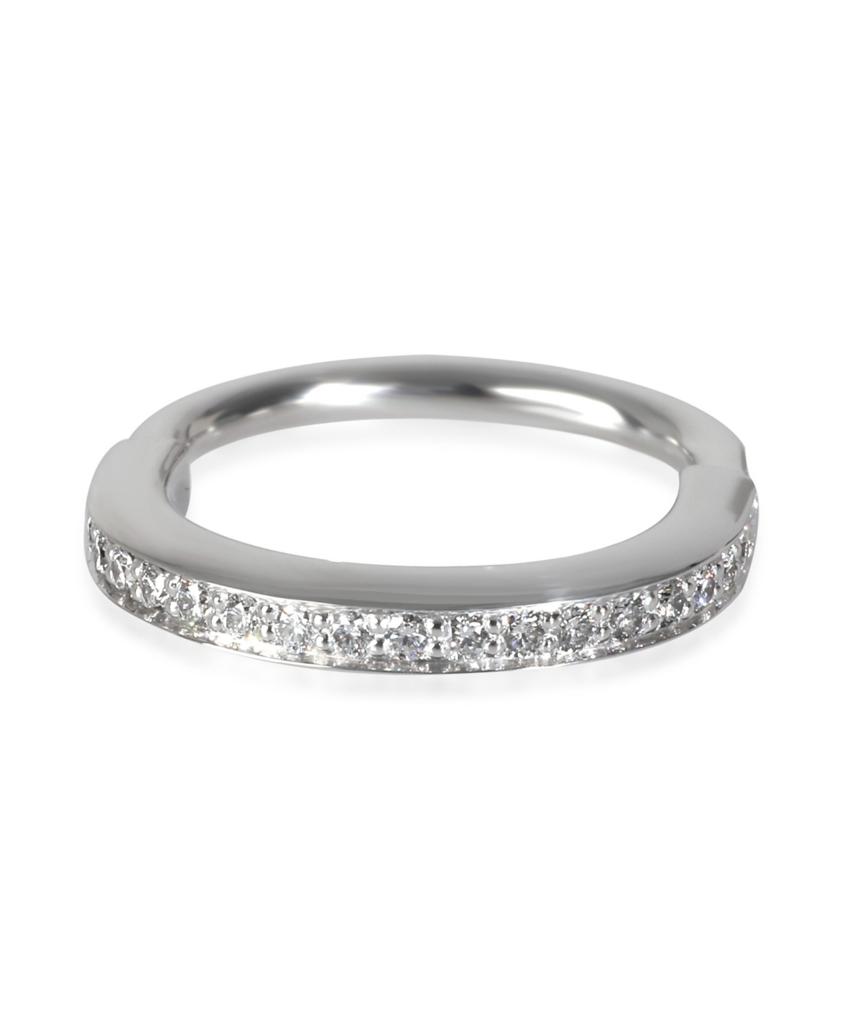Click here for Pre-Owned Tiffany & Co White Gold Diamond Lock Rin... prices