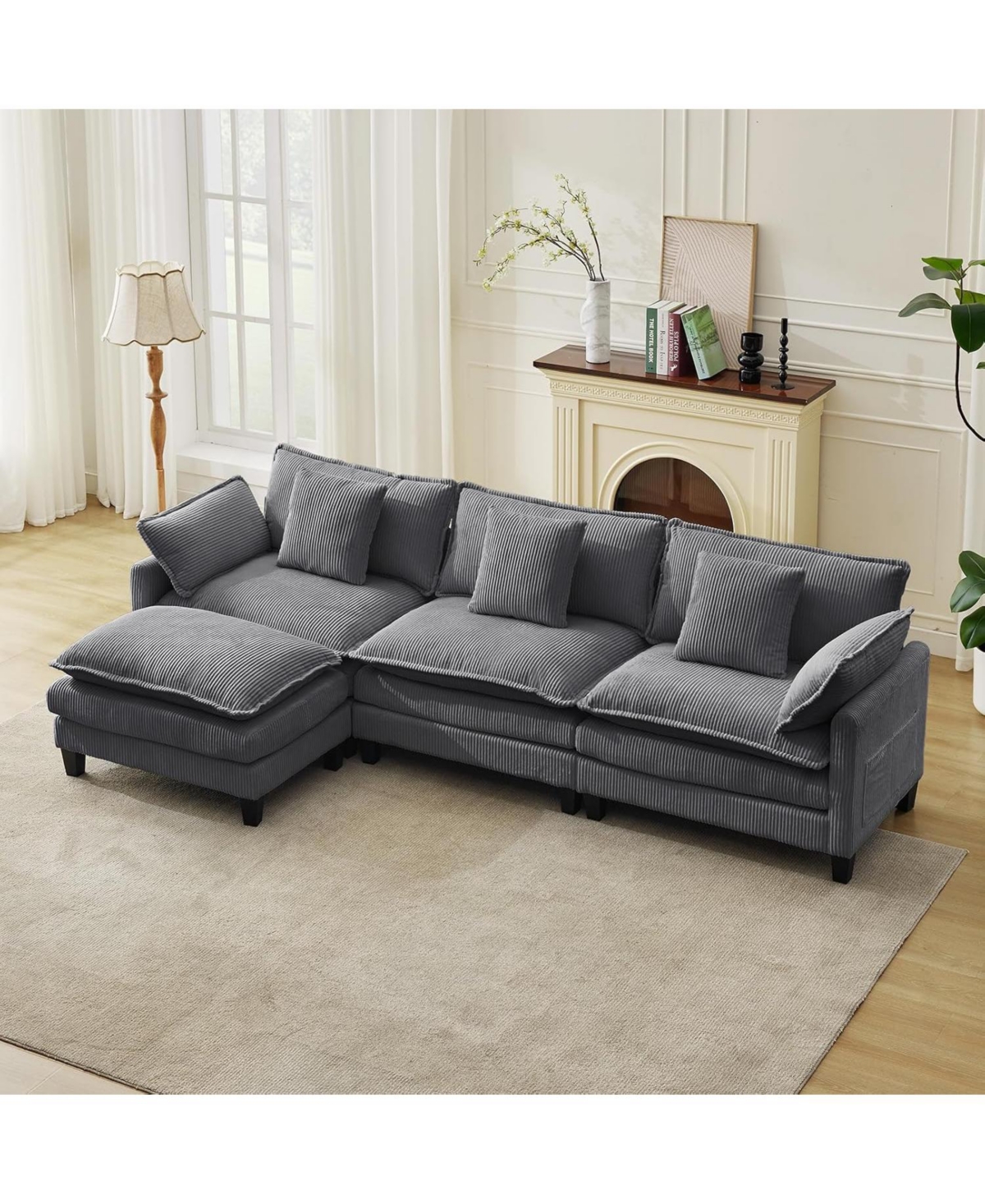 Click here for gaomon 112" Modular Sectional Sofa  L/U-Shape... prices
