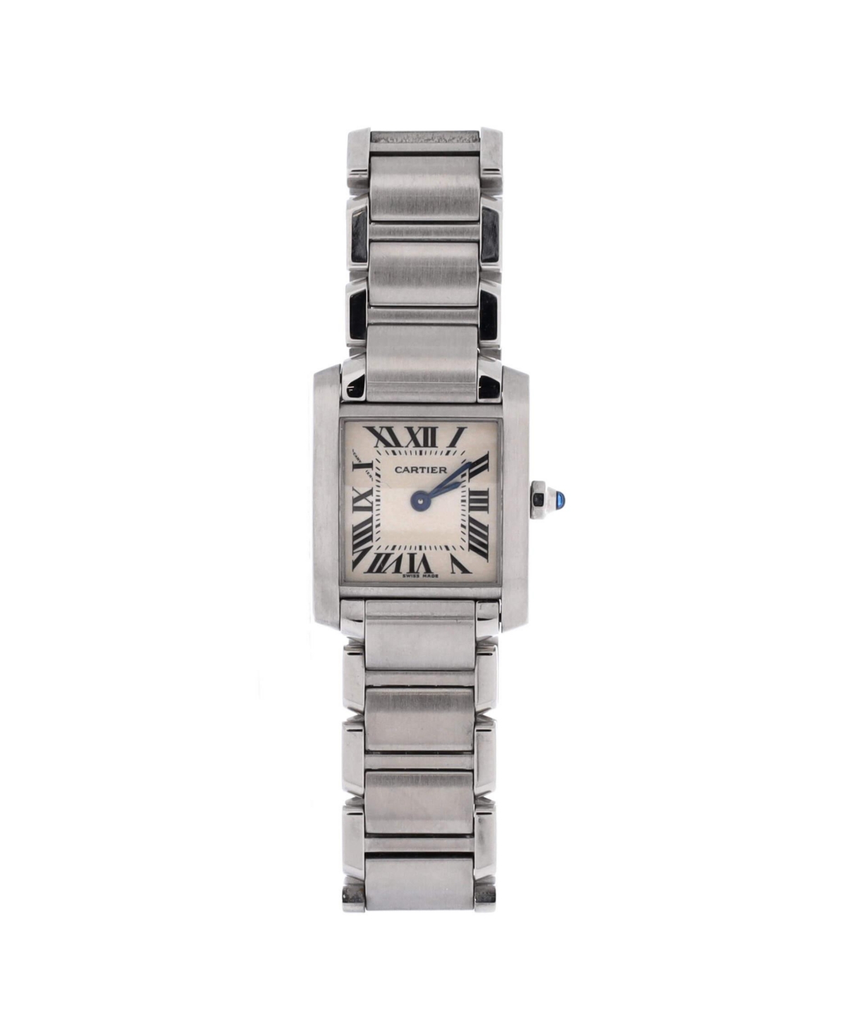 Click here for Pre-Owned Cartier Tank Francaise Quartz Watch in S... prices