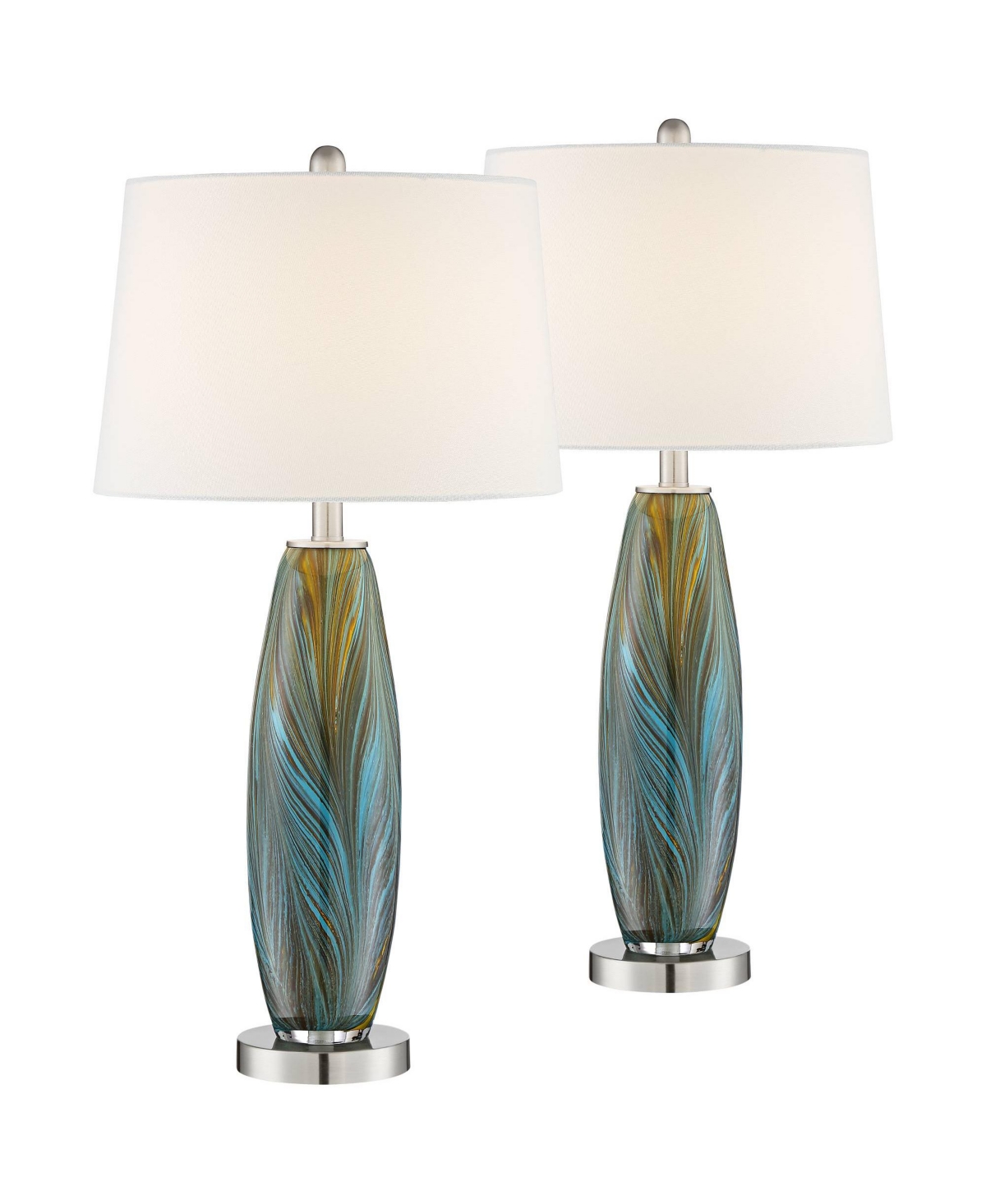Click here for 360 Lighting Azure 29 1/2" Tall Modern End Ta... prices