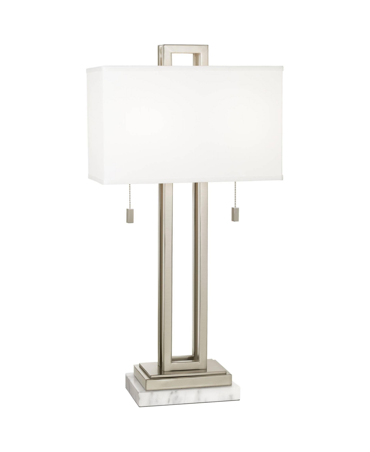 Click here for Possini Euro Design Modern Table Lamp with Marble... prices