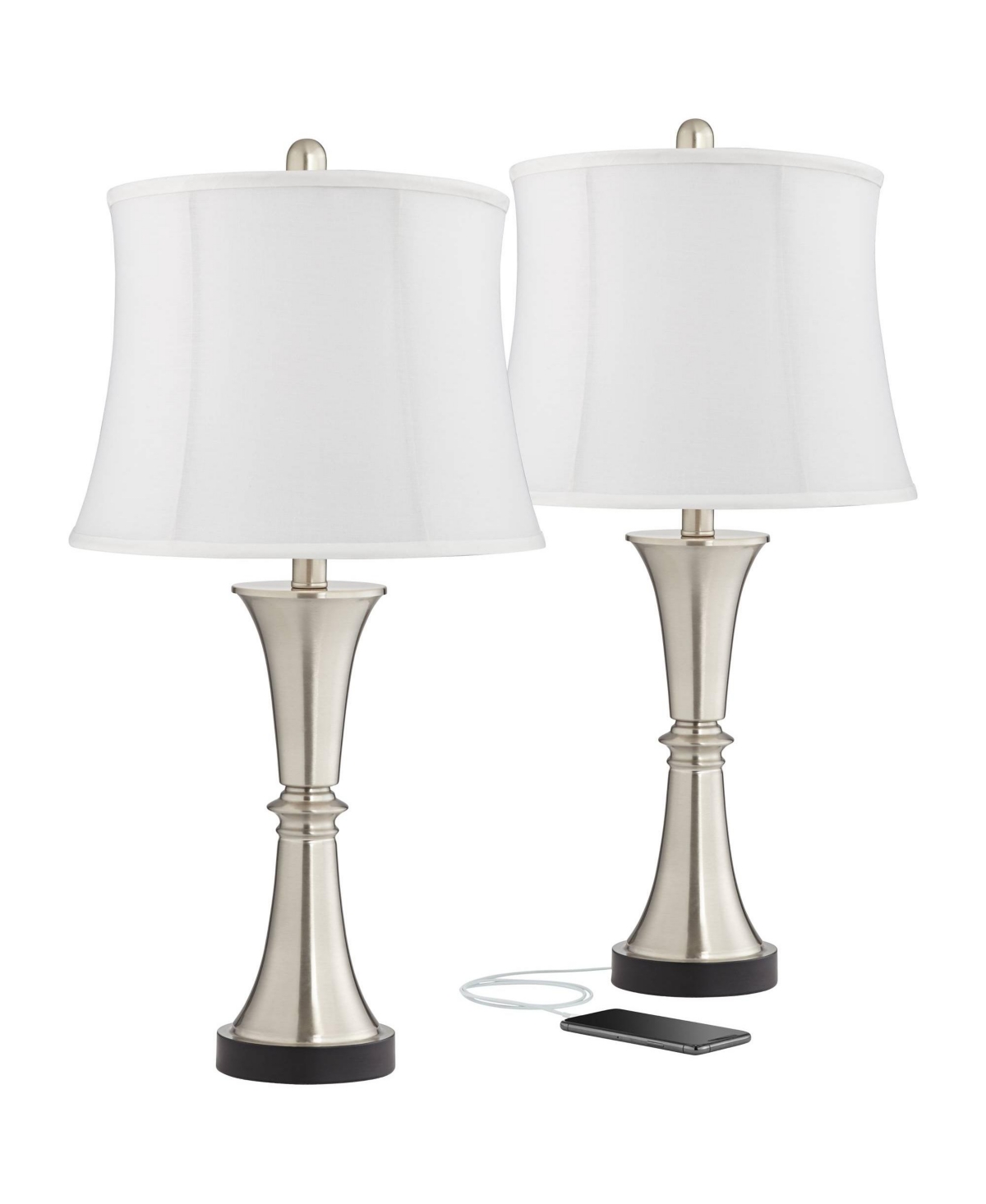 Click here for 360 Lighting Seymore Modern Table Lamps 26 High Se... prices