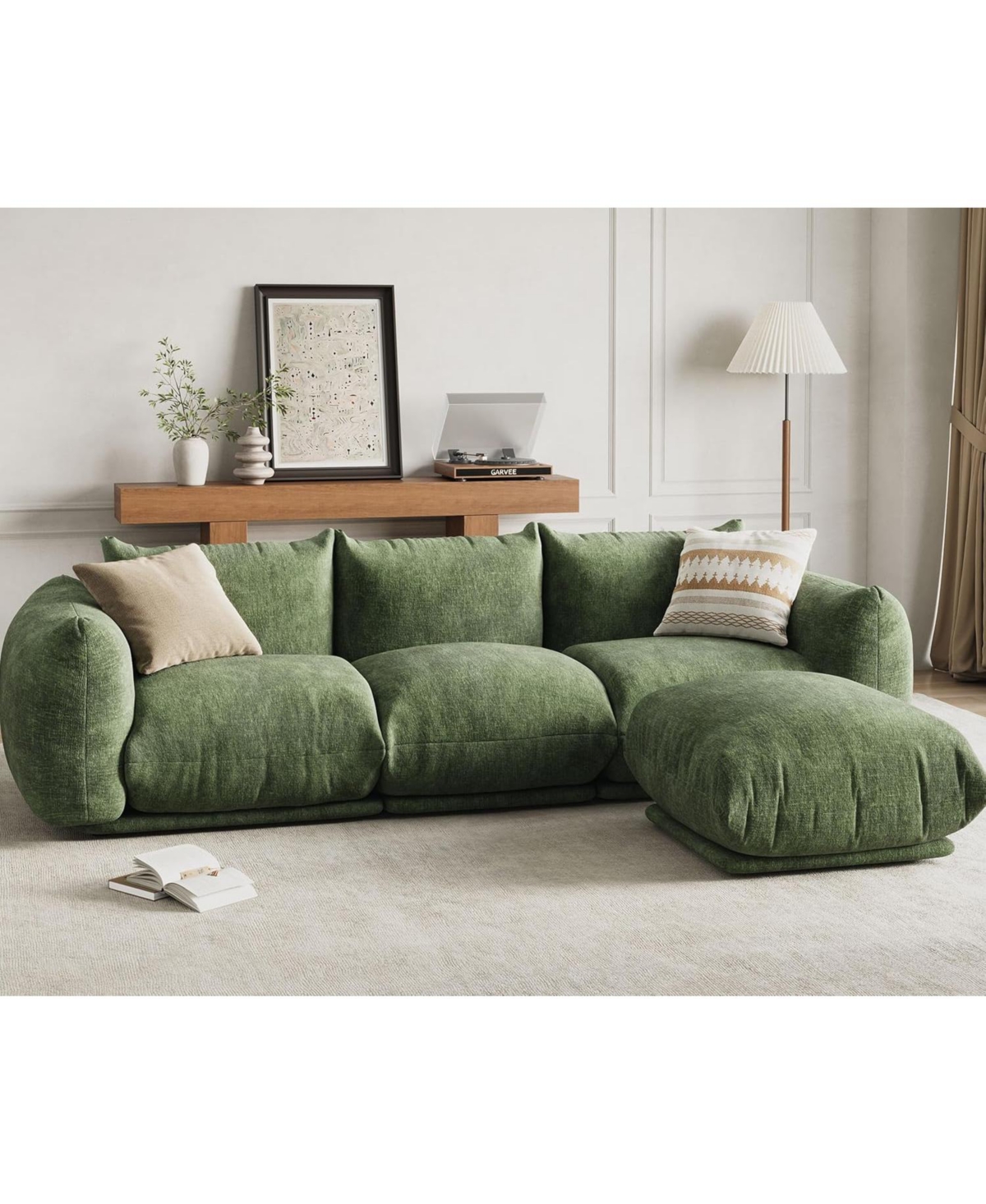 Click here for gaomon L-Shaped Modular Sectional Sofa  Chenille C... prices
