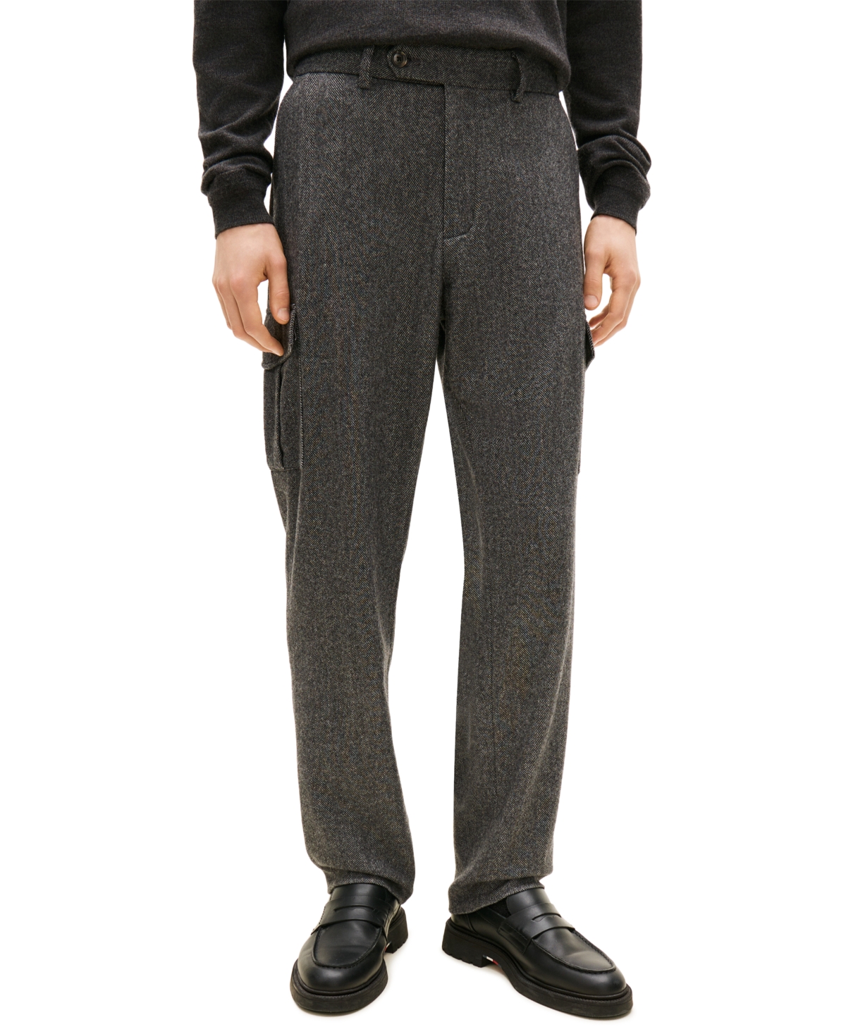 Click here for Tommy Hilfiger Mens Tapered-Fit Cargo Pants - Medi... prices