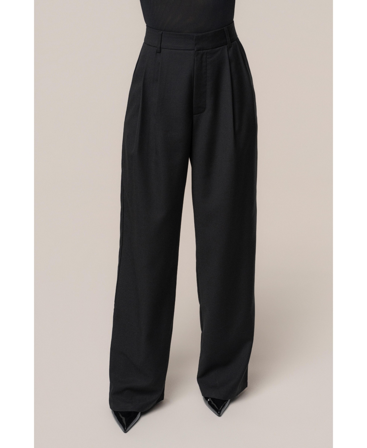 Click here for Jluxlabel Womens Refined Moments Trouser - Black prices