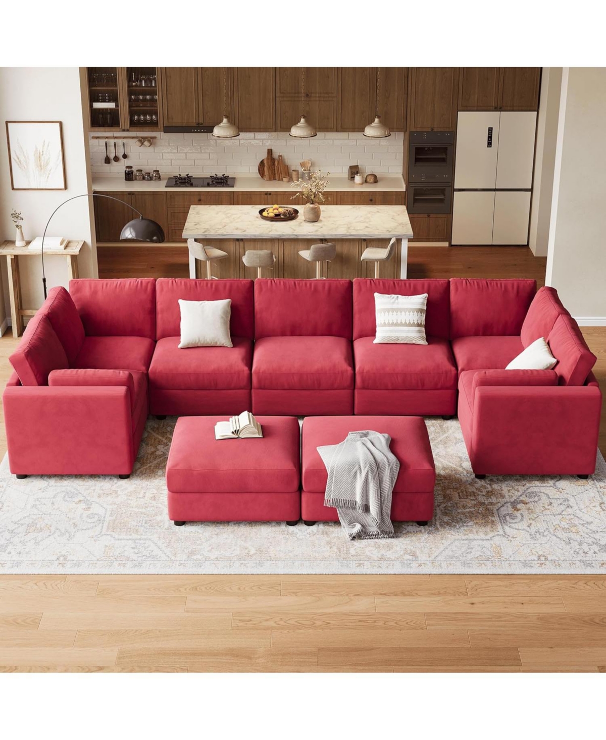 Click here for Gaomon Modular Sectional Sofa L-Shaped Couch with... prices