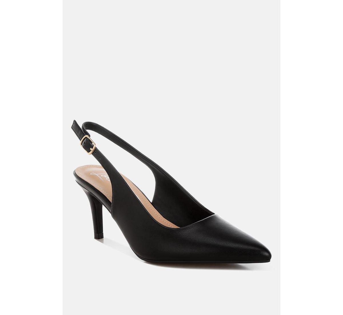 Click here for London Rag Womens Jaoba Pointed Toe Pin Buckle Sli... prices