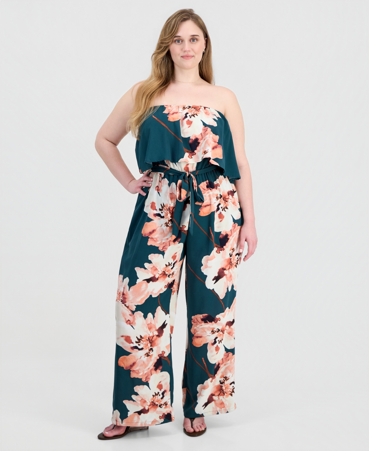 Click here for Full Circle Trends Trendy Plus Size Strapless Jump... prices