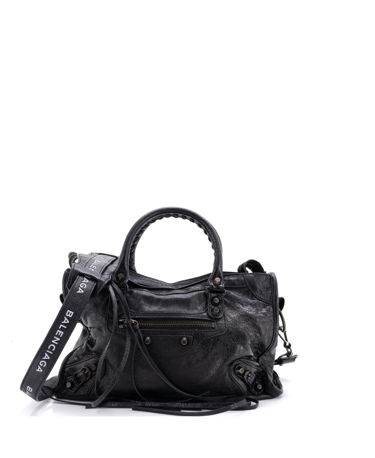 Click here for Pre-Owned Balenciaga Small Logo Strap City Classic... prices