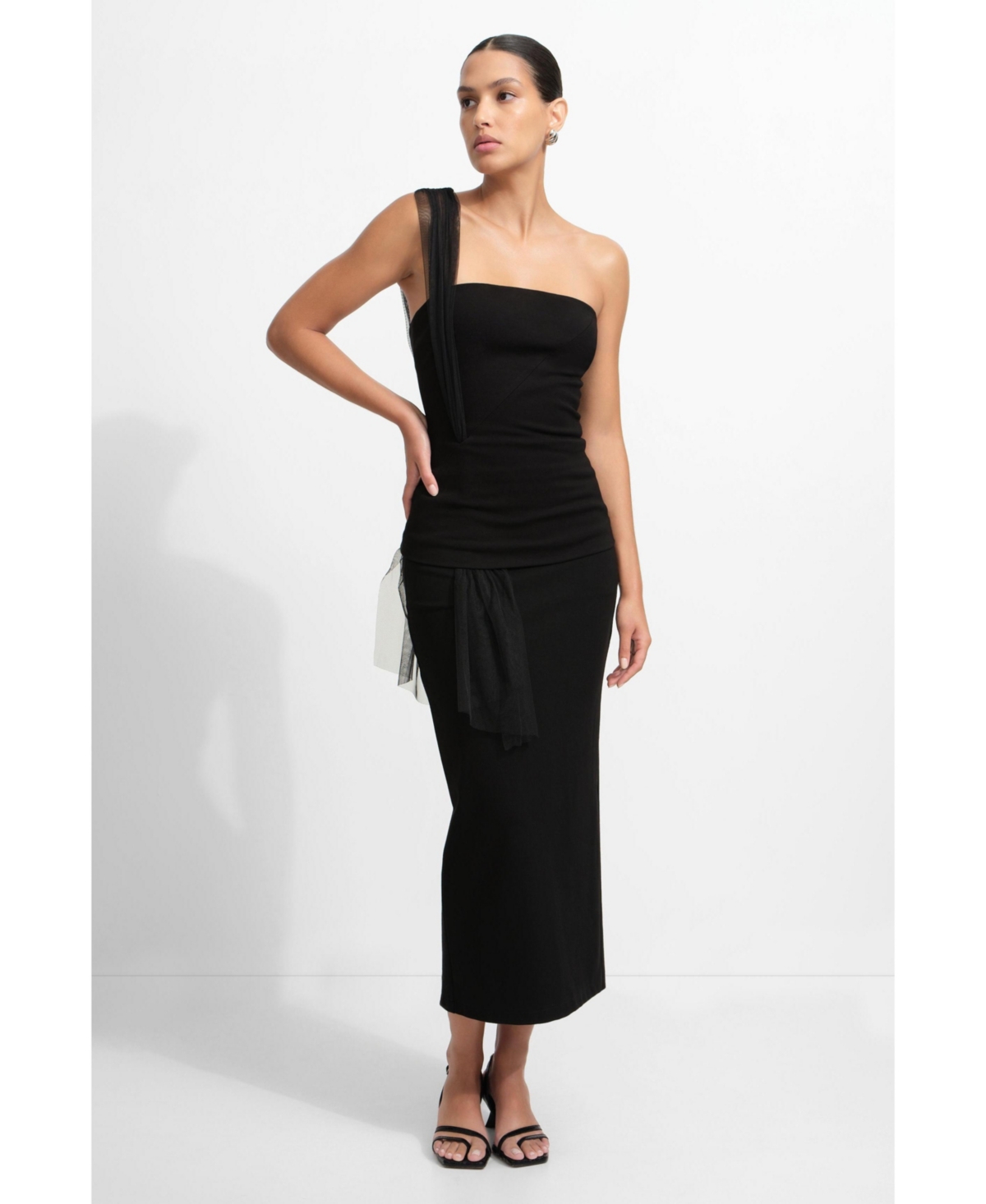 Click here for Marcella Womens Orla Convertible Top - Black prices