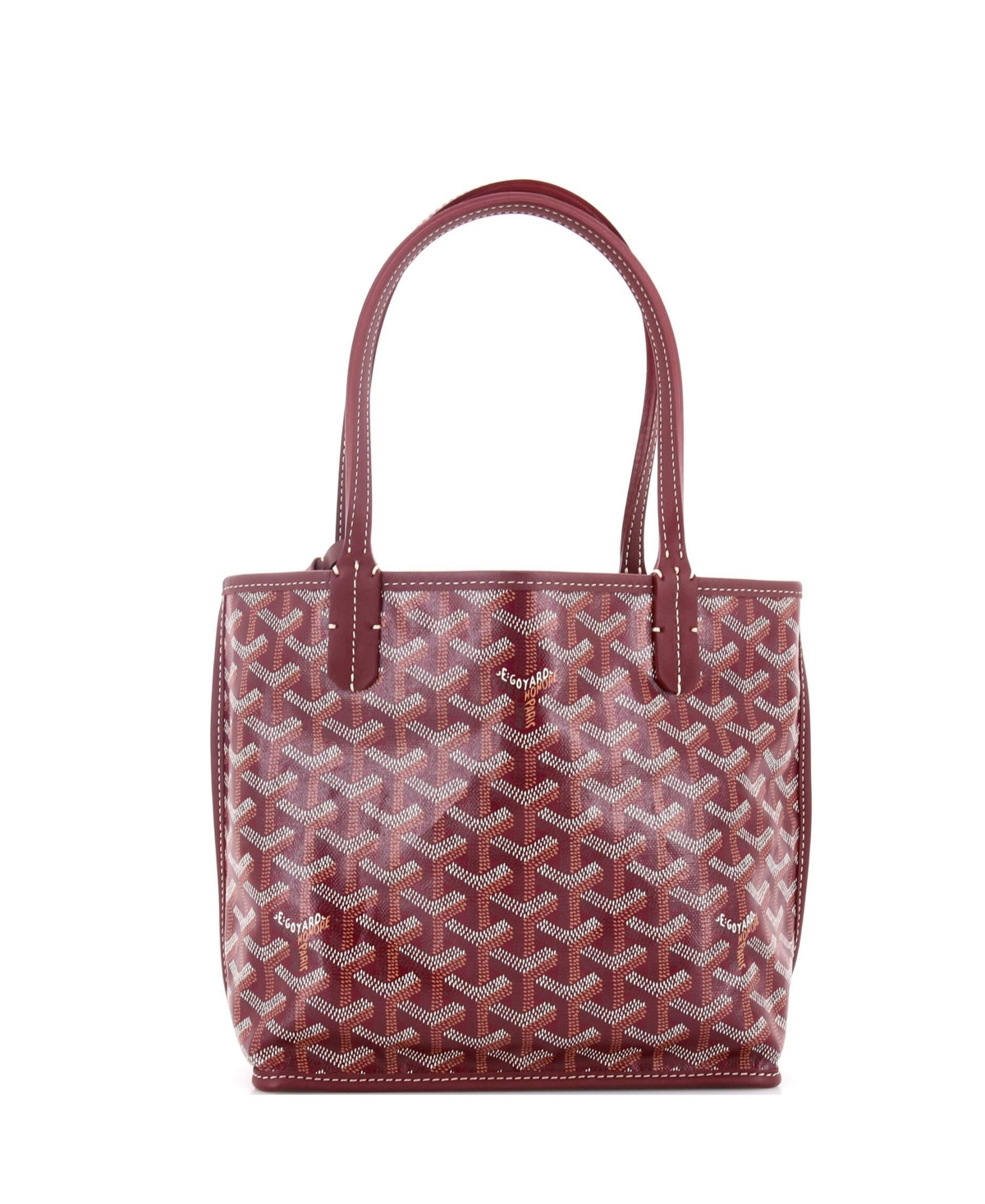 Click here for Pre-Owned Goyard Mini Anjou Reversible Tote Coated... prices