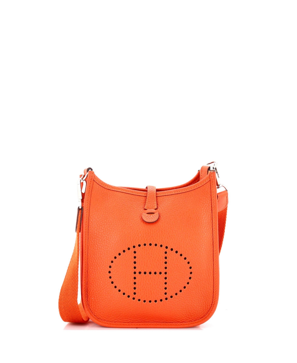 Click here for Pre-Owned HERMES Tpm Evelyne Bag Gen Iii Clemence... prices