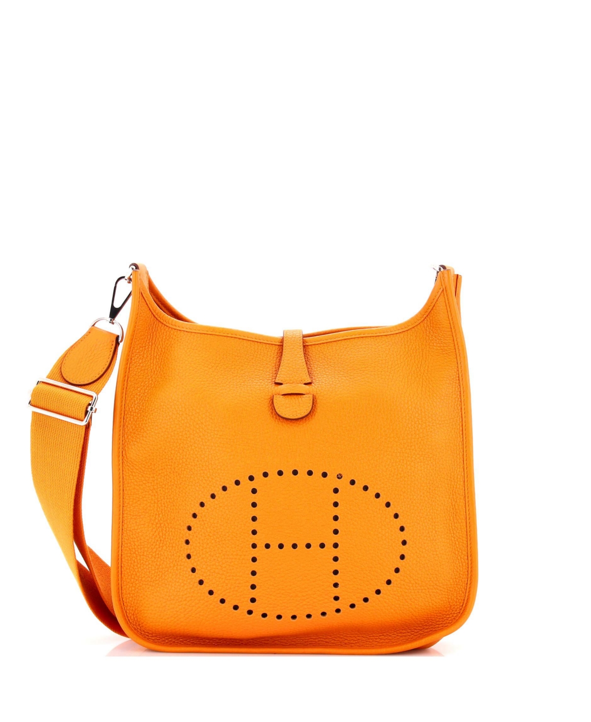 Click here for Pre-Owned HERMES Pm Evelyne Bag Gen Iii Clemence -... prices