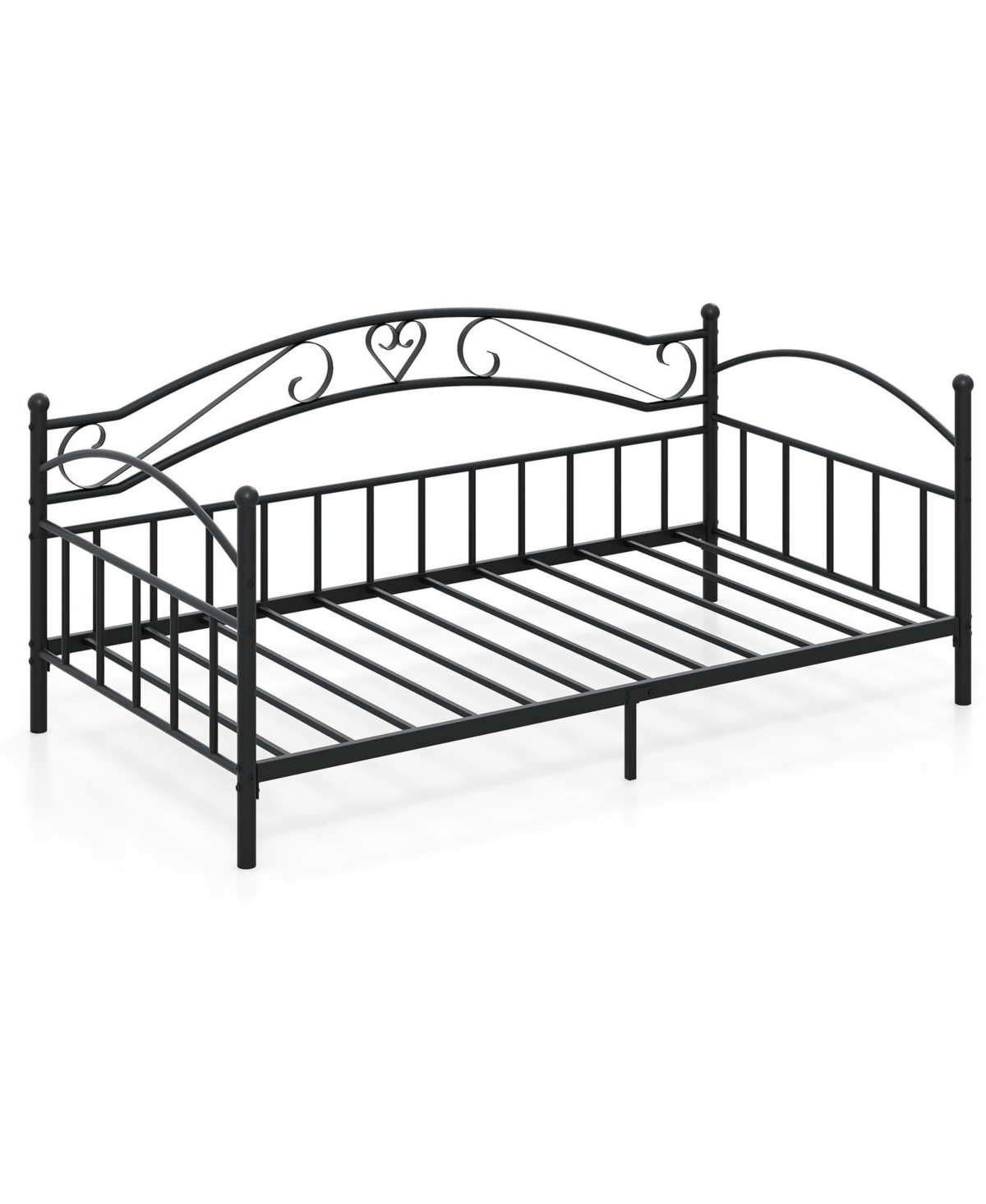 Click here for Gouun Twin Size Metal Daybed Frame with Headboard... prices