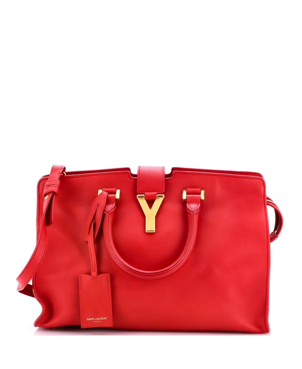 Click here for Pre-Owned Saint Laurent Small Classic Y Cabas Leat... prices