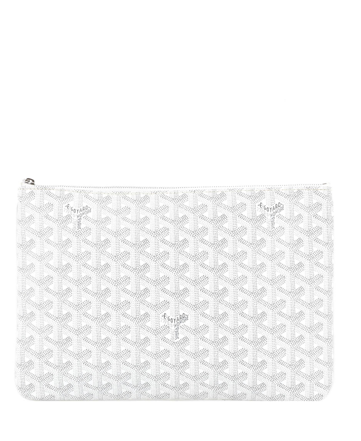 Click here for Pre-Owned Goyard Mm Senat Zip Pouch Coated Canvas... prices