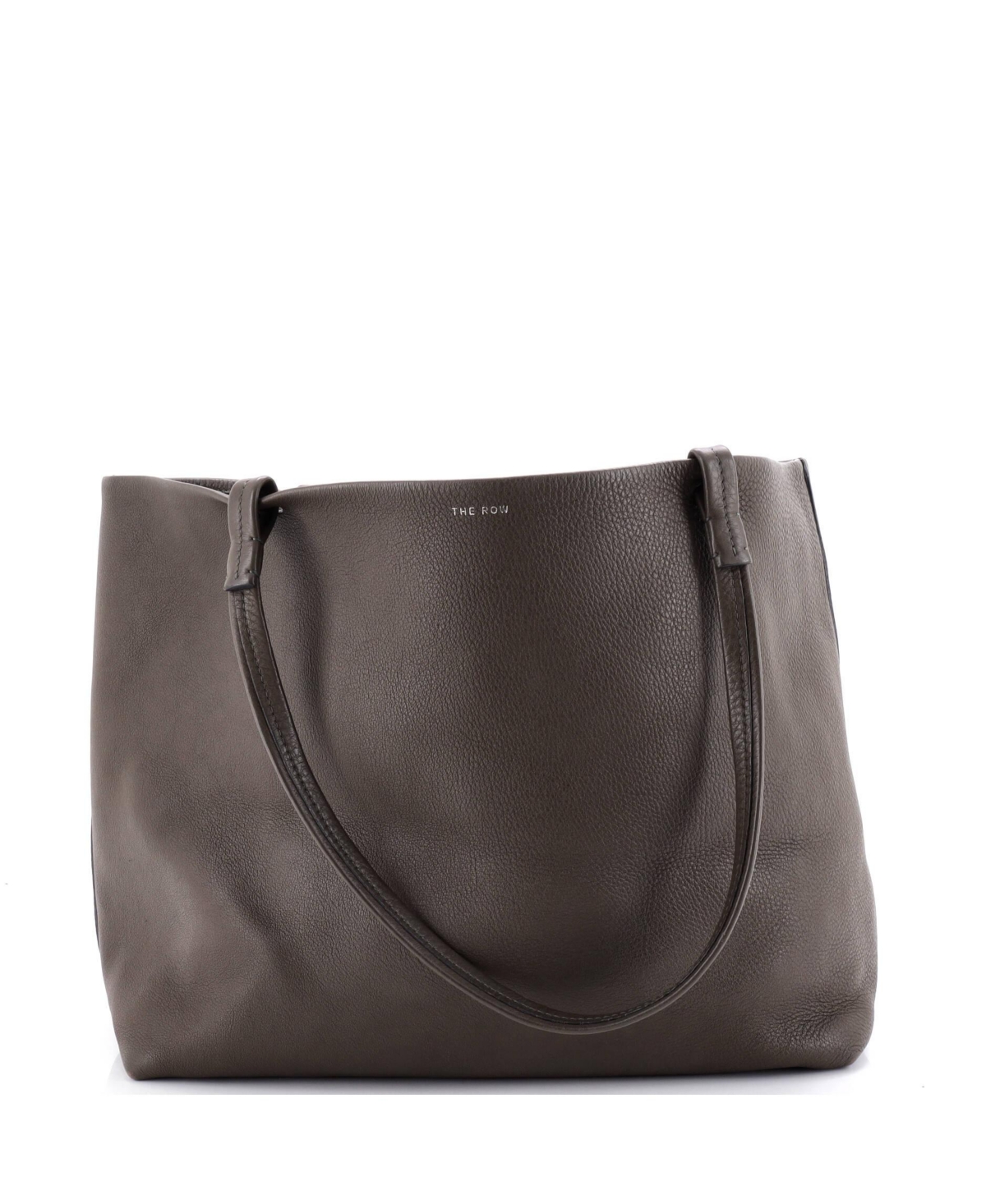 Click here for Pre-Owned The Row Large Park Tote Leather - Grey prices
