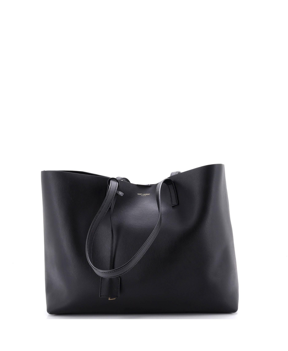 Click here for Pre-Owned Saint Laurent Large Shopper Tote Leather... prices