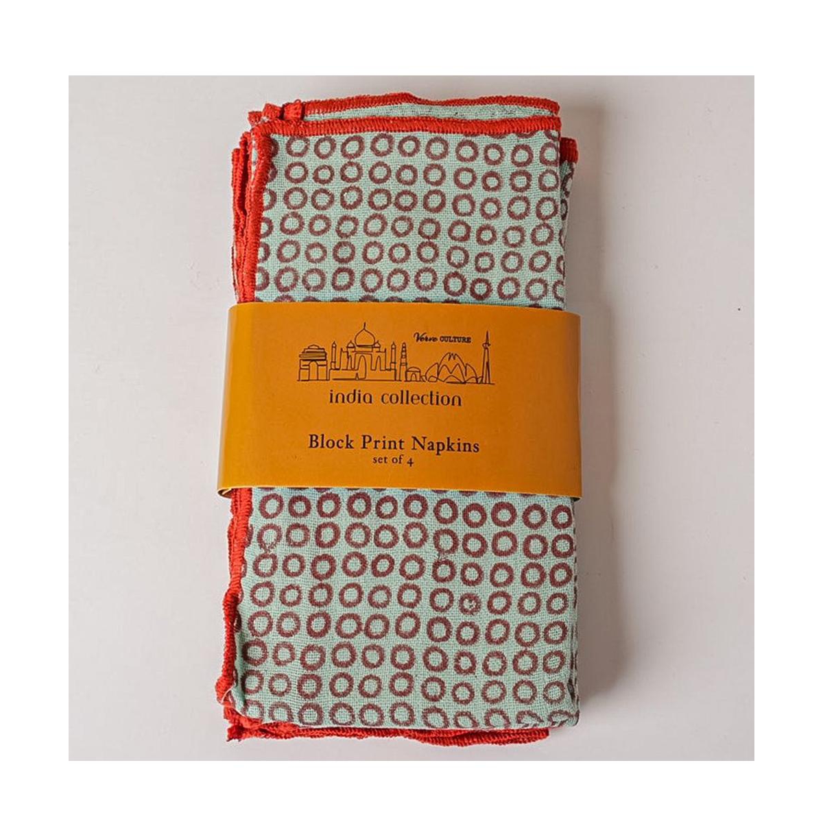 Click here for Verve Culture Punjabi Napkins 20 x 20 - Set of 4 -... prices