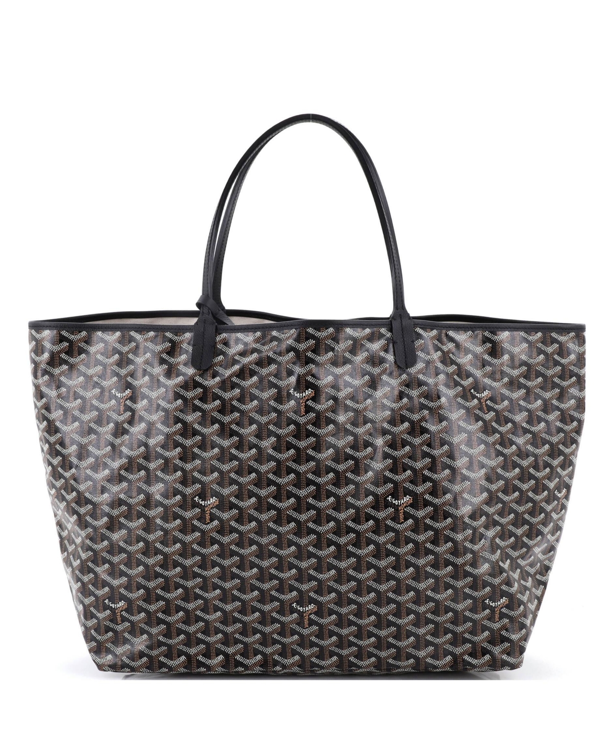 Click here for Pre-Owned Goyard Gm Anjou Reversible Tote Coated C... prices