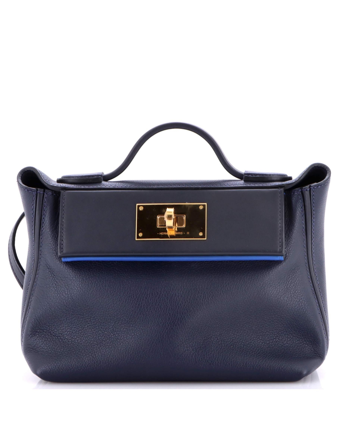 Click here for Pre-Owned HERMES 21 24/24 Bag Evercolor with Swift... prices