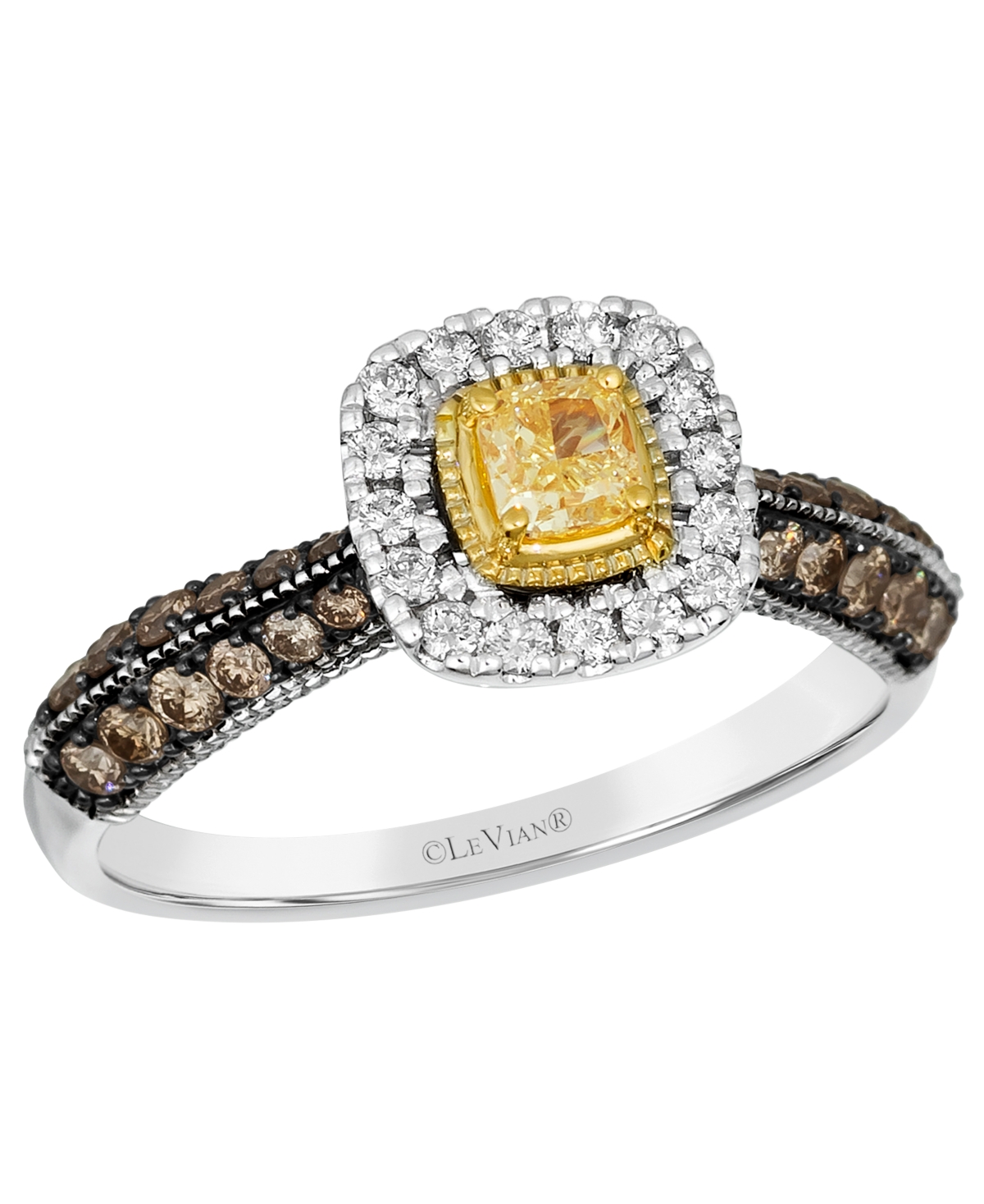 Click here for Le Vian Vanilla Diamond (0.22 ct. t.w.)  Sunny Yel... prices