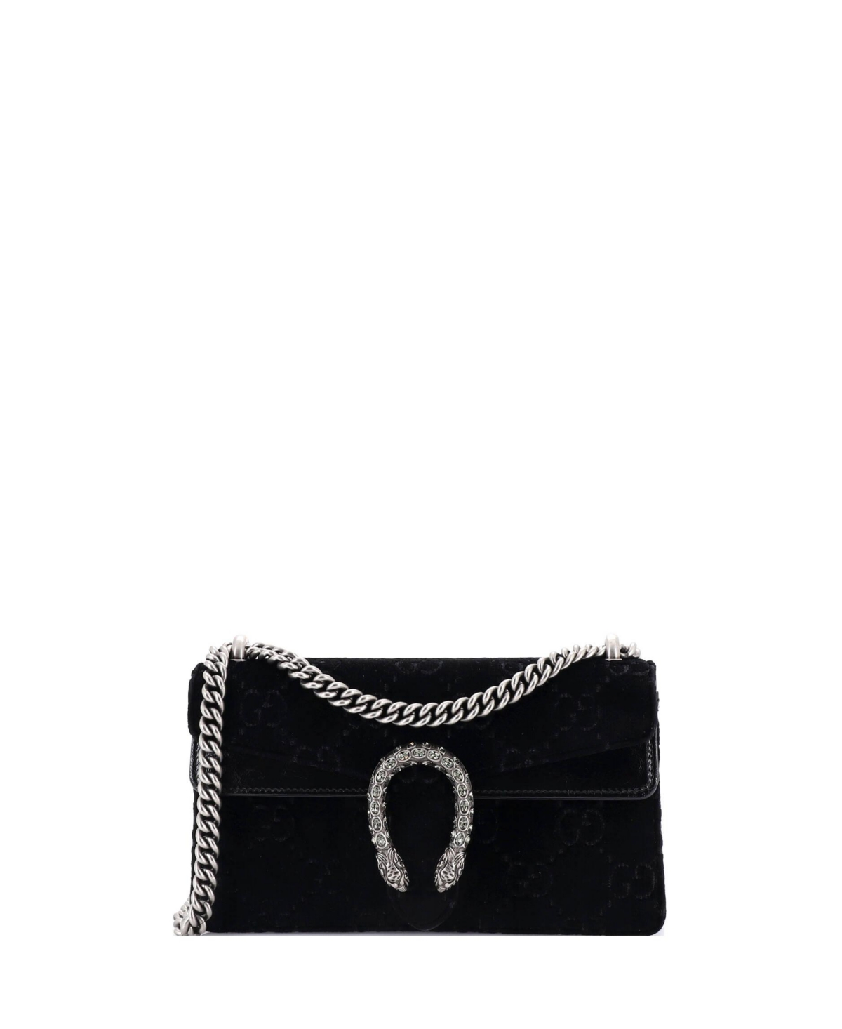 Click here for Pre-Owned Gucci Small Dionysus Bag Gg Velvet with... prices
