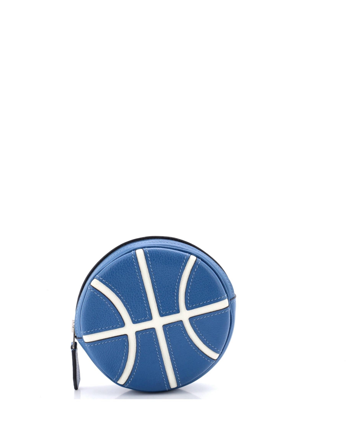 Click here for Pre-Owned Hermes Basketball Change Purse Leather -... prices