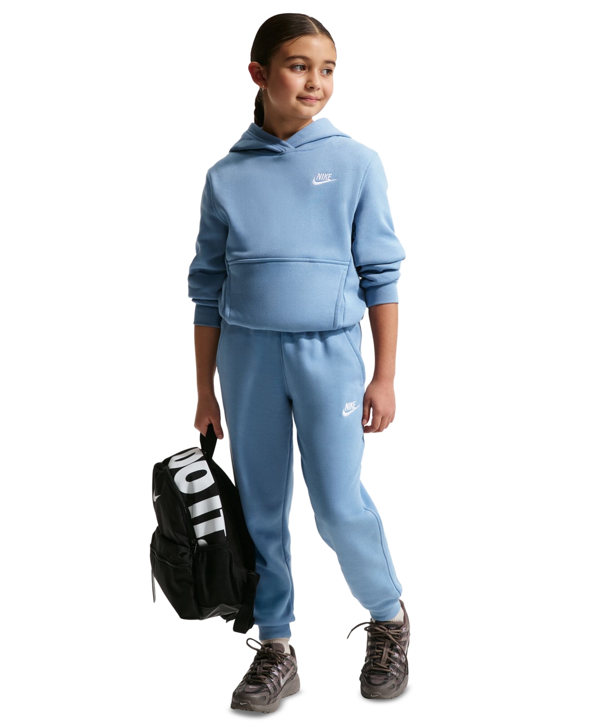 Click here for Nike Big Kids Club Fleece Jogger Pants - Work Blue... prices