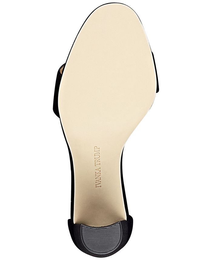 Ivanka Trump Emalyn Block-Heel Sandals - Macy's