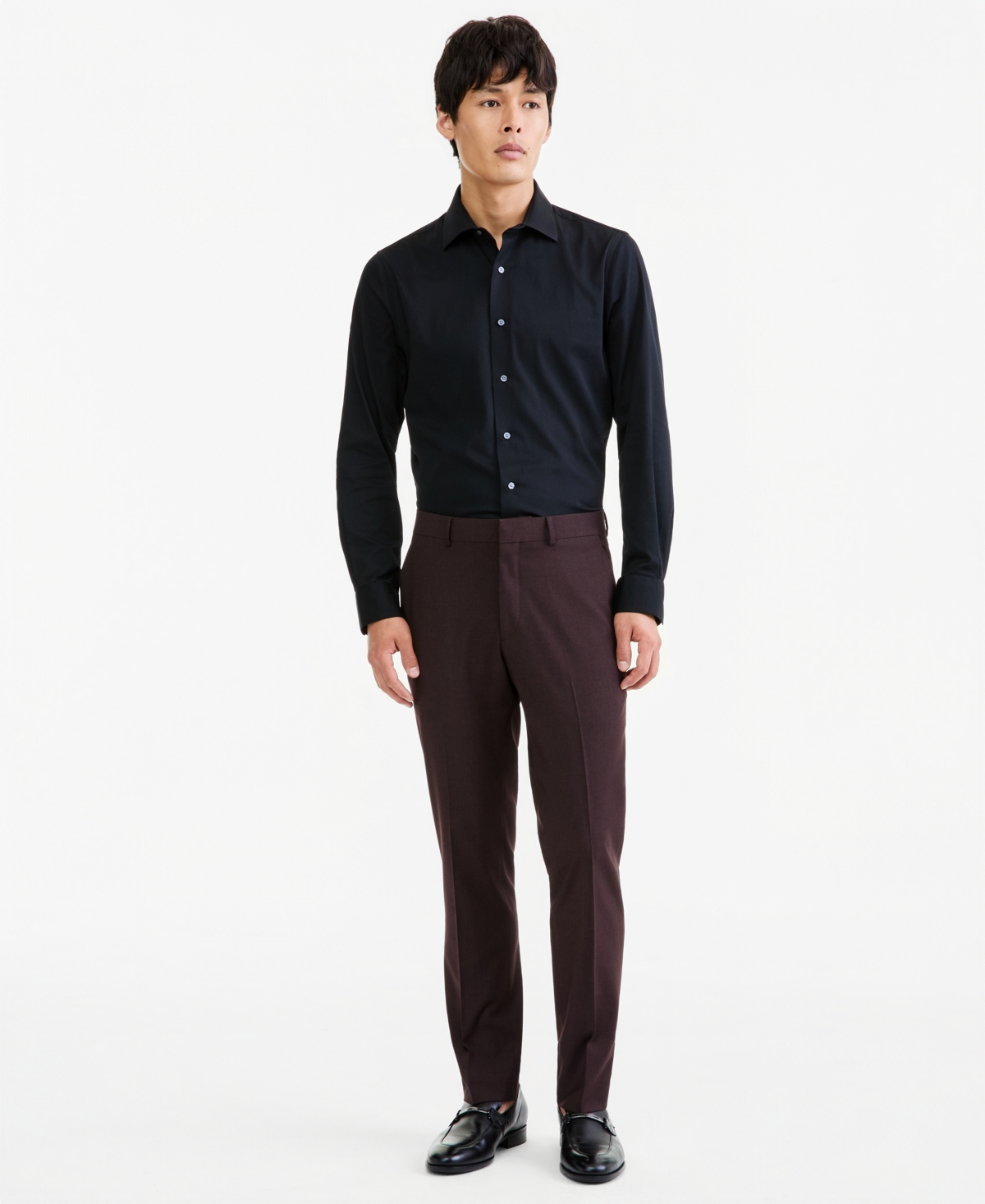 Click here for Kenneth Cole Reaction Mens Slim-Fit Techni-Cole Pa... prices